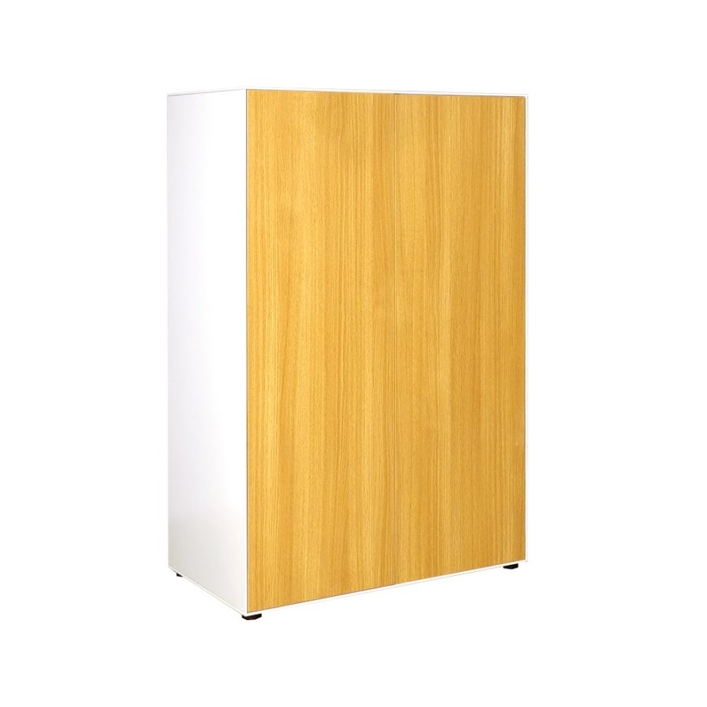 Storage - Steelco Modular Top Cupboard 800W x 450D x 1200mmH 1 Tier Natural Beech - Dales Office ...